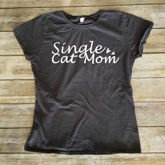 Fruit of the Loom | Tops | Single Cat Mom Fur Mama Kitty Mother | Poshmark